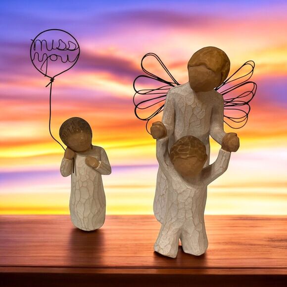 Willow Tree | Accents | Willow Tree Susan Lordi Set Of 2 Angels Of ...